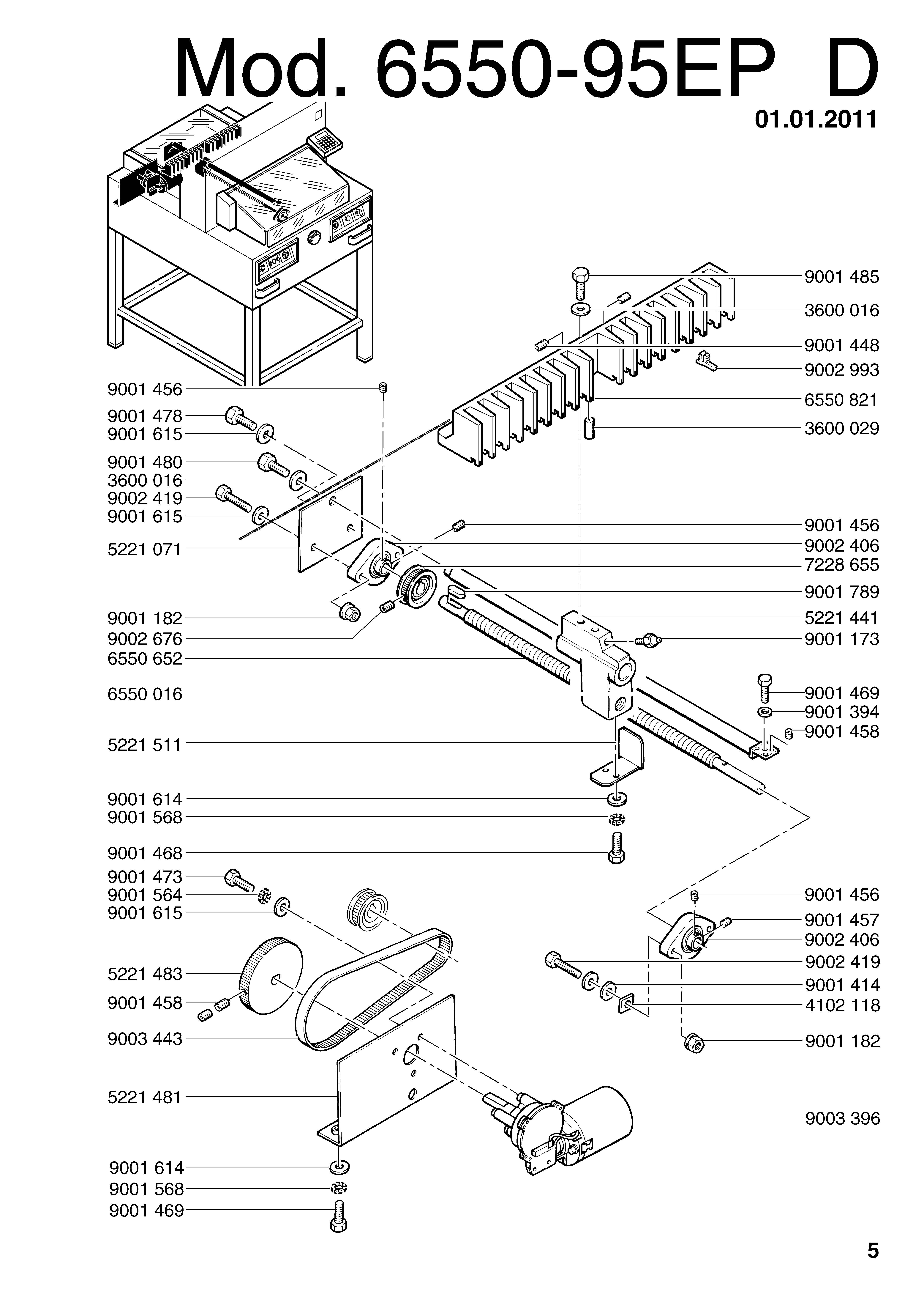 Parts Assistant - MBM Triumph 6550-95 EP D